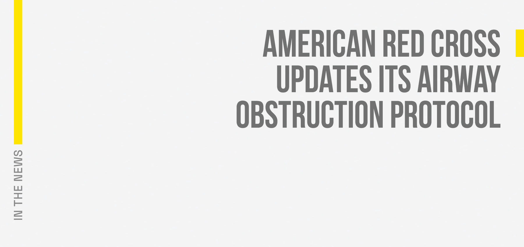 American Red Cross Supports the Use of Choking Rescue Devices