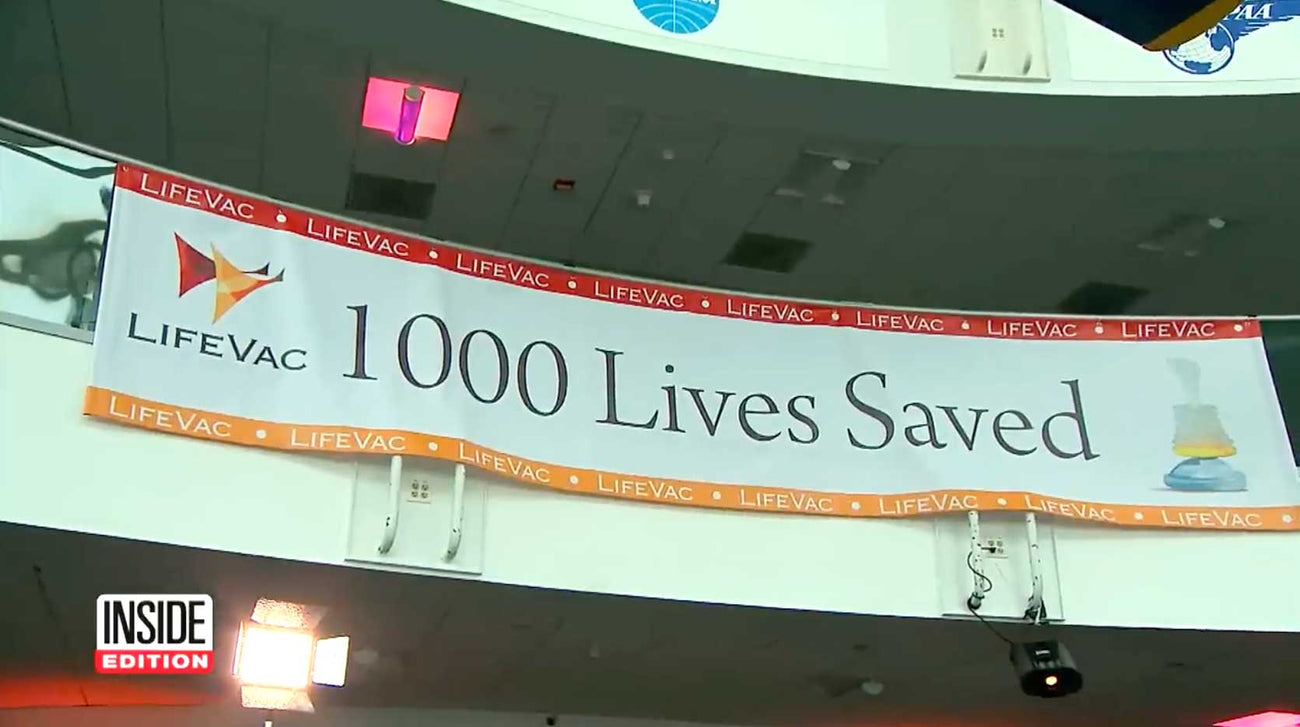 LifeVac Celebrates 1000 Lives Saved