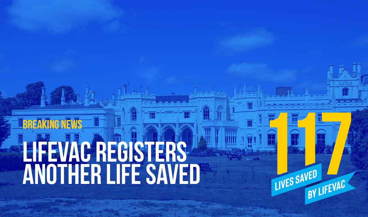 LifeVac Registers 117th Life Saved