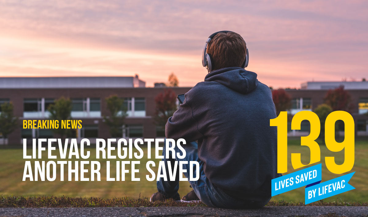 LifeVac Saves Teenager from Choking - 139th Life Saved