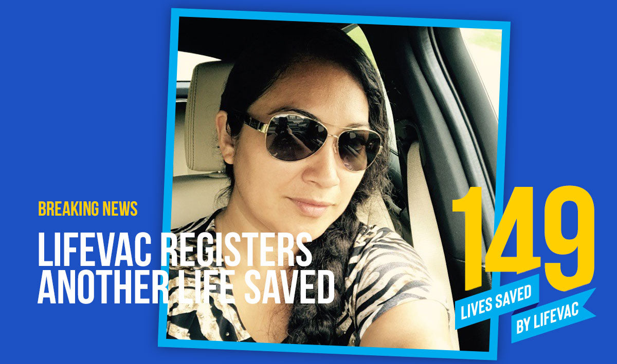 LifeVac Saves Woman Choking on Corn - 149