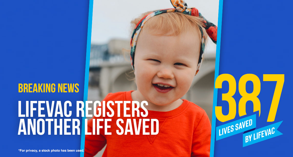 2-Year-Old Little Girl Chokes on Hot Dog and is Saved with LifeVac