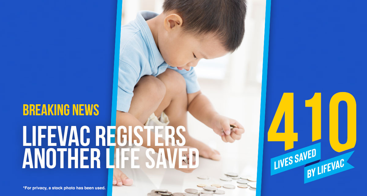 2-Year-Old Boy Chokes on Coins Back Blows Fail and LifeVac Saves His L