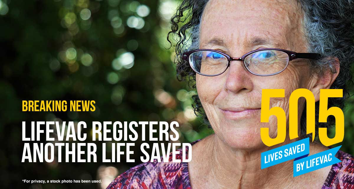 81-Year-Old Woman Saved with LifeVac - #505