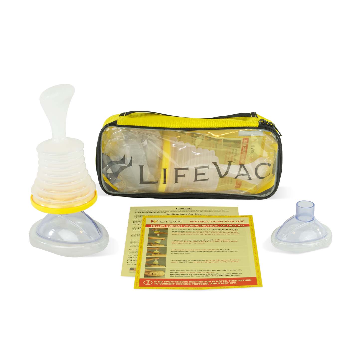 LifeVac Home Kit - Toddler and Adult Choking Rescue Device